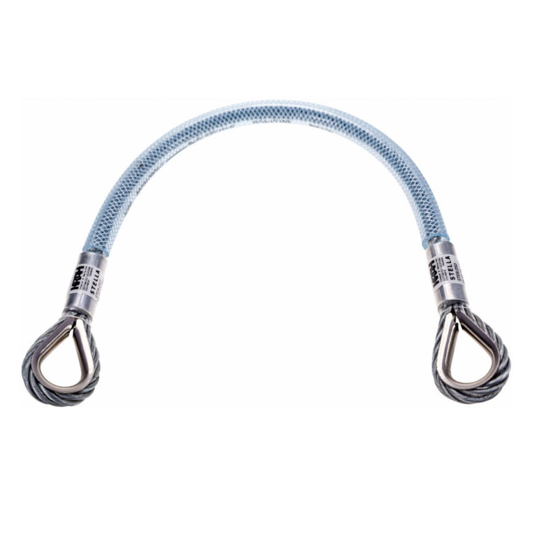KRAH Stella 8mm x 100cm Stainless Steel Wire Rope Anchor Slings ...